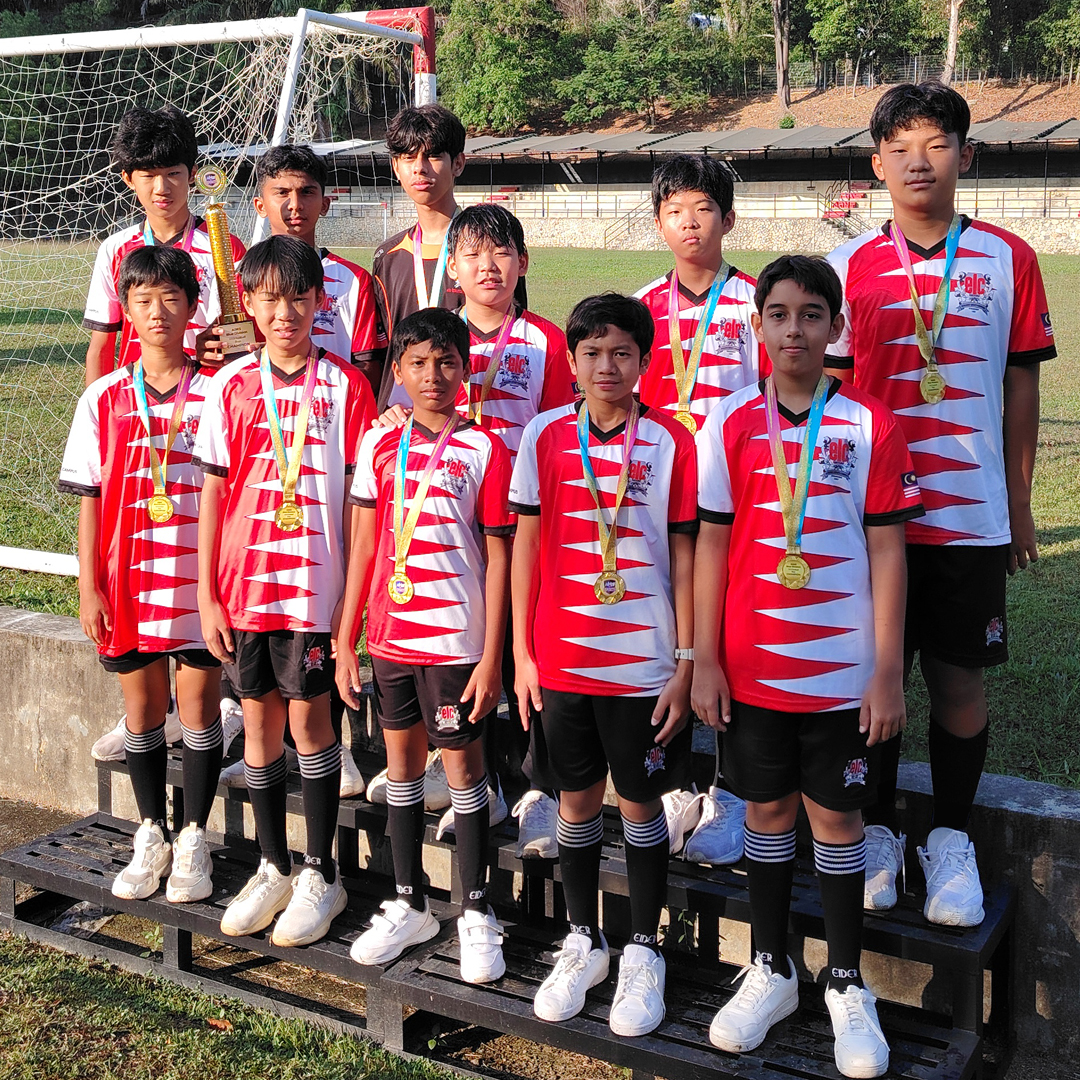 AIMS Football Success for U13 - elc